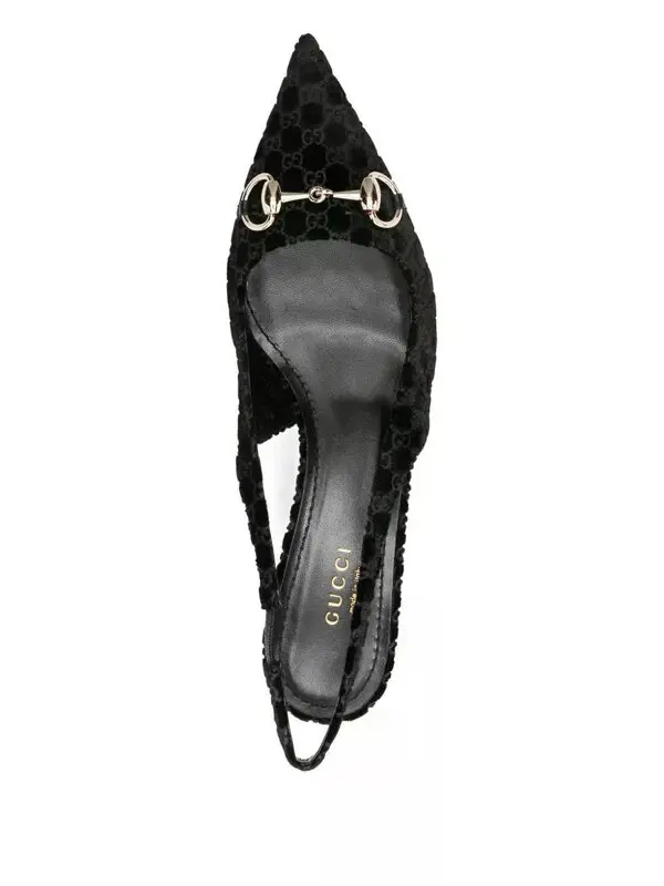 Gucci Horsebit Slingback Pumps