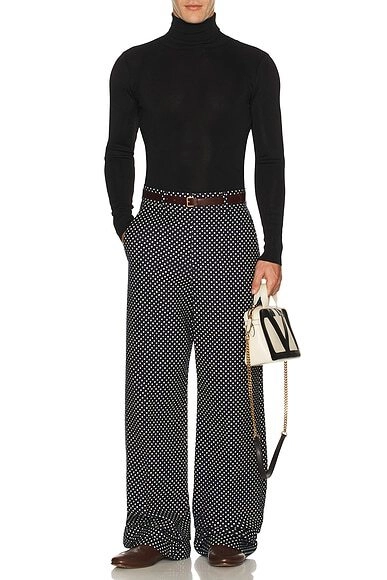 Valentino Garavani Viscose Blend Turtleneck Sweater