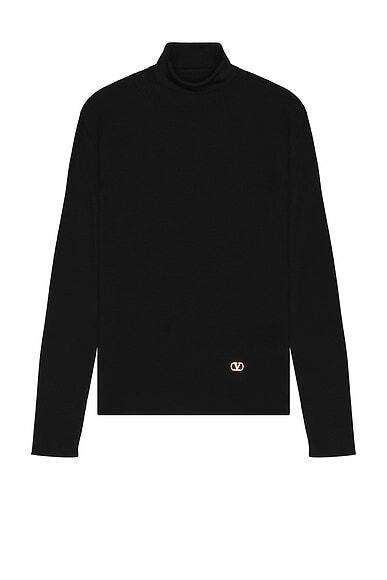 Valentino Garavani Viscose Blend Turtleneck Sweater