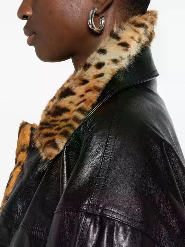 Martine Rose Leather Coat