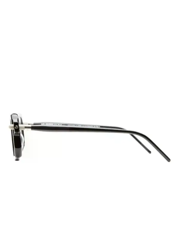 KUBORAUM P23 Square-frame Glasses - Black