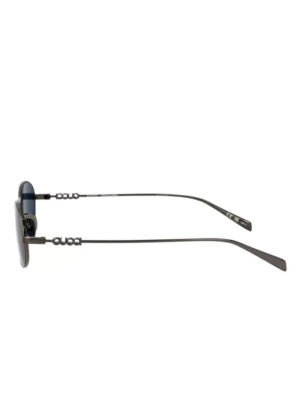 Gucci Oval Frame Sunglasses