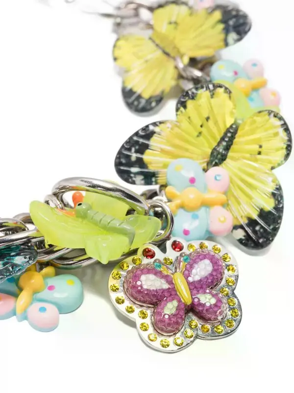 CHOPOVA LOWENA Butterfly Charm Necklace