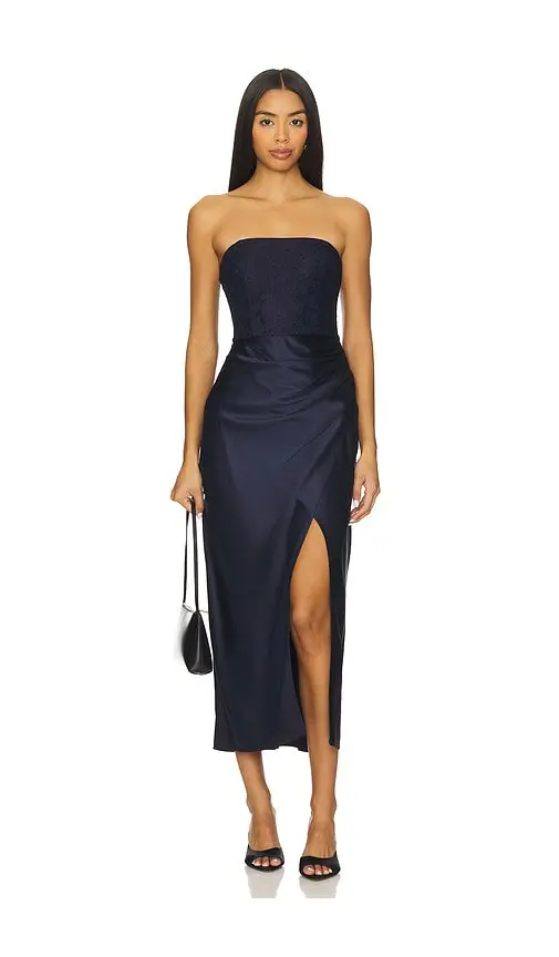 Cami Nyc Strapless Dress - Navy