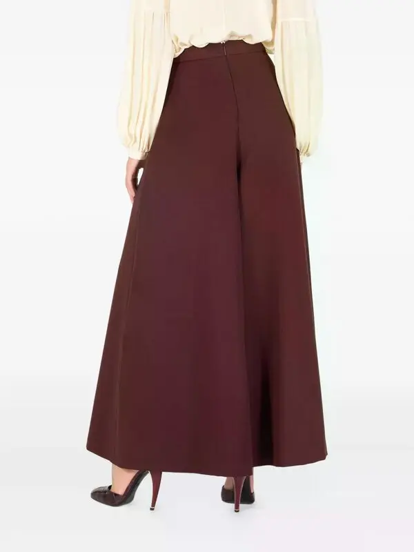 Roberto Cavalli Wool Palazzo Pants