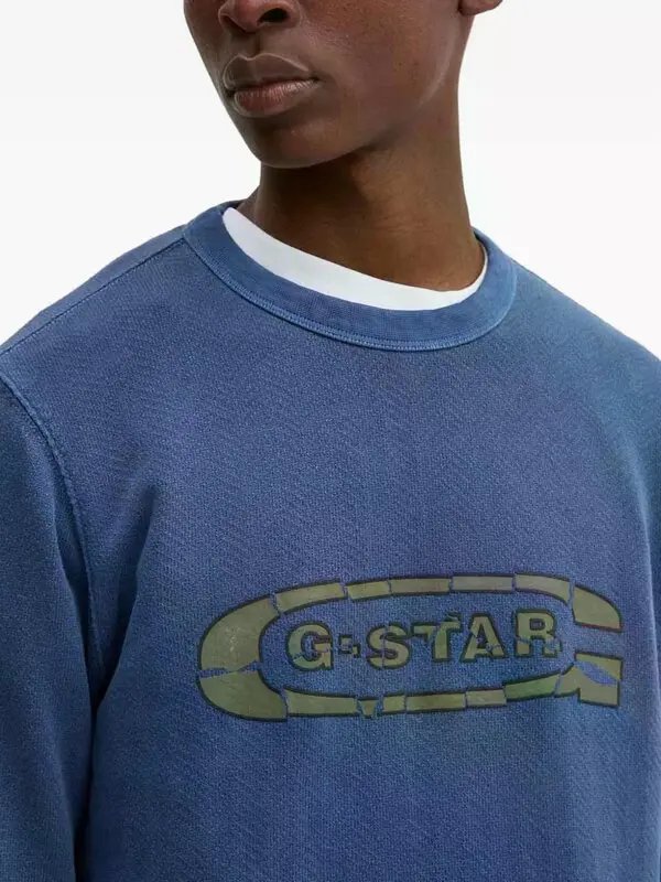 G-star Raw Logo Crew-neck Sweatshirt