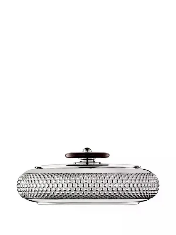 Christofle Perles Decorative Round Box