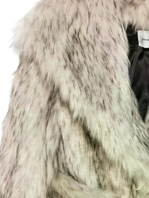 Andamane Belted Faux Fur Coat