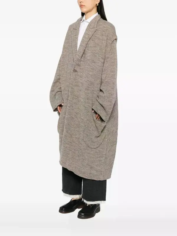 CHIAHUNG SU Dyed Wool Coat