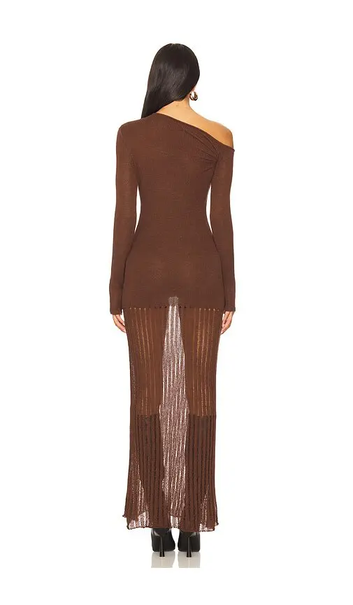 SEVEN WONDERS Greta One Shoulder Maxi Dress