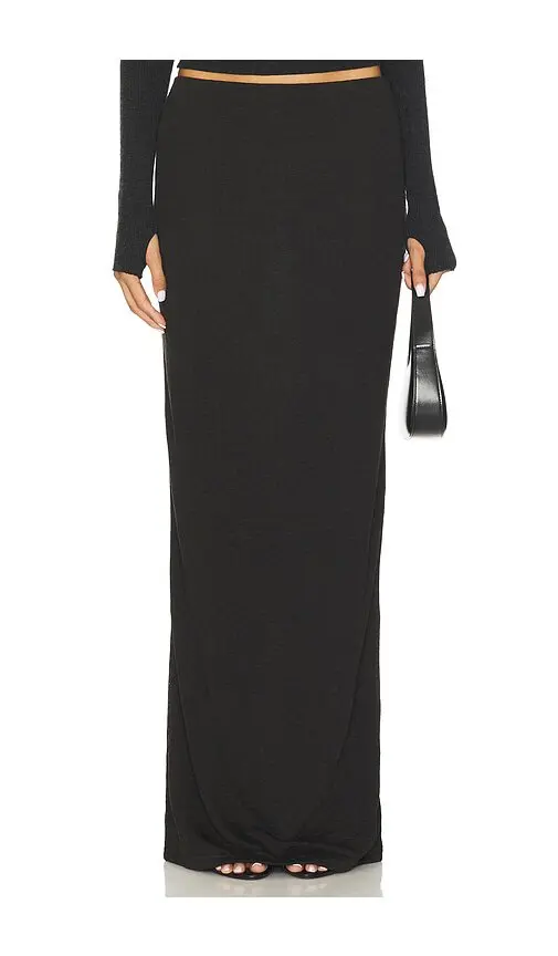 SNDYS. Tilde Maxi Skirt In . Also - Black