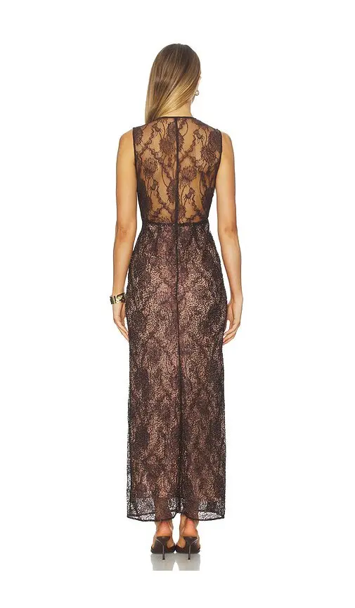 AKNVAS Leo Beaded Gown