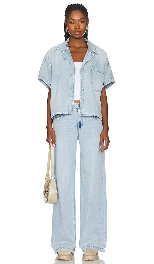PISTOLA Petite Jadyn Wide Leg Jeans