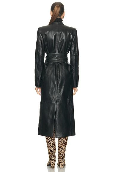 Khaite Jelson Leather Coat