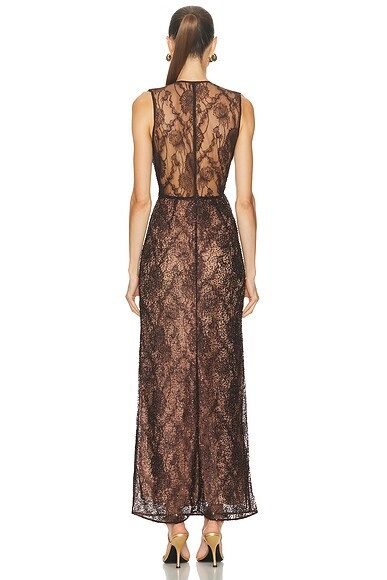 AKNVAS Leo Beaded Gown