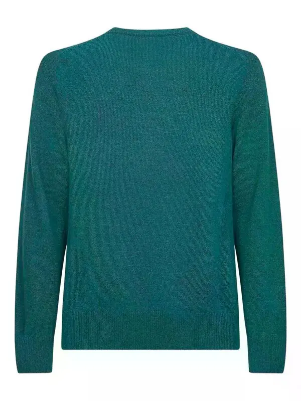 MC2 SAINT BARTH Crew Neck Long Sleeve Sweater - Green
