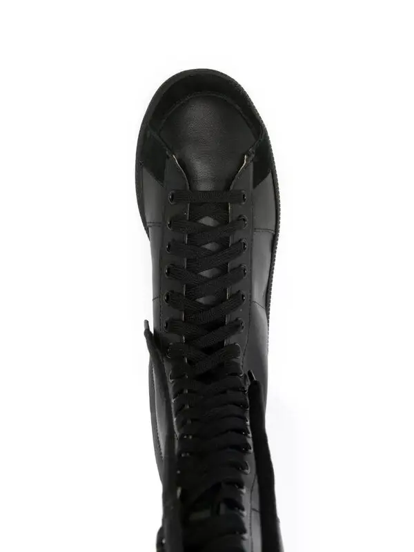 Patrizia Pepe Boxeur Skin '93 High-top Lace-up Sneakers