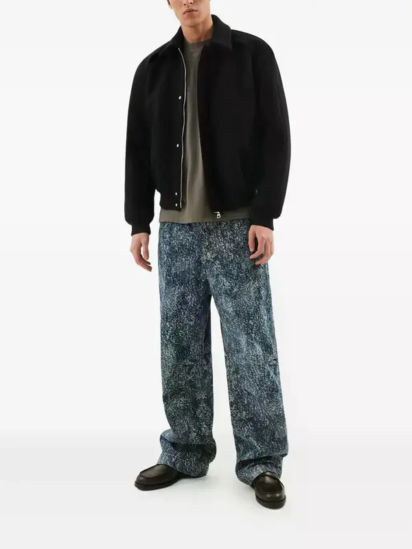 1989 STUDIO Marble Mastiff Denim Jeans - Blue