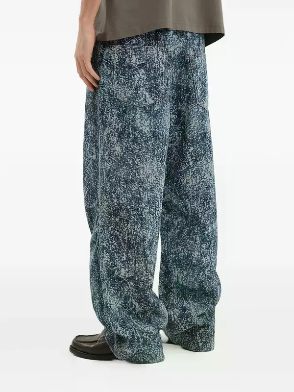 1989 STUDIO Marble Mastiff Denim Jeans - Blue