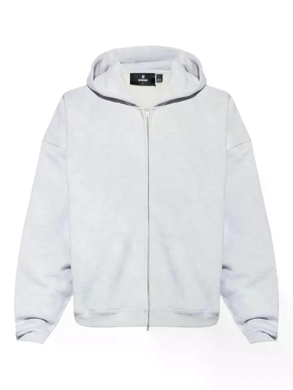 REPRESENT Initial Boxy Hoodie - Grey