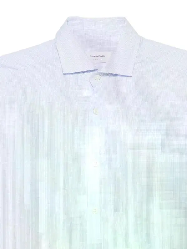 TINTORIA MATTEI 954 Checked Buttoned Shirt