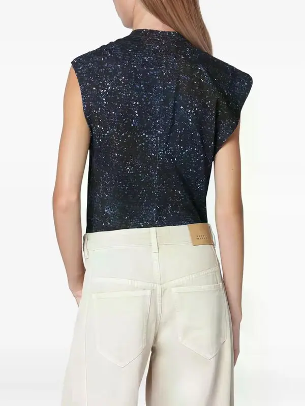 Isabel Marant Étoile Twisted Round Neck T-shirt