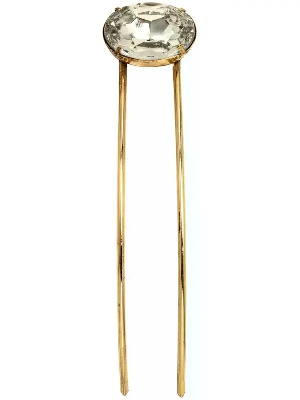 JENNIFER BEHR Gemma Crystal Hairpin - Gold