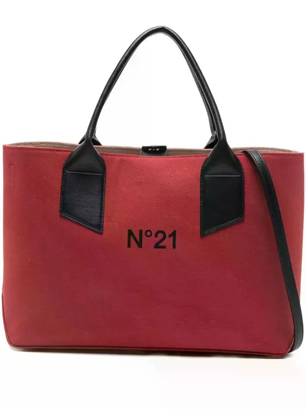 N°21 Logo Detail Tote Bag