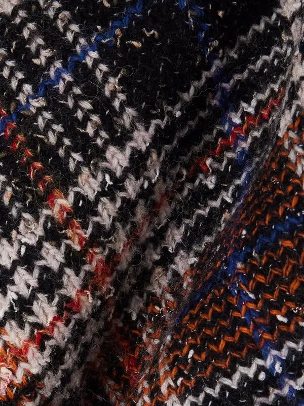 Missoni Checked Tweed Mini Skirt