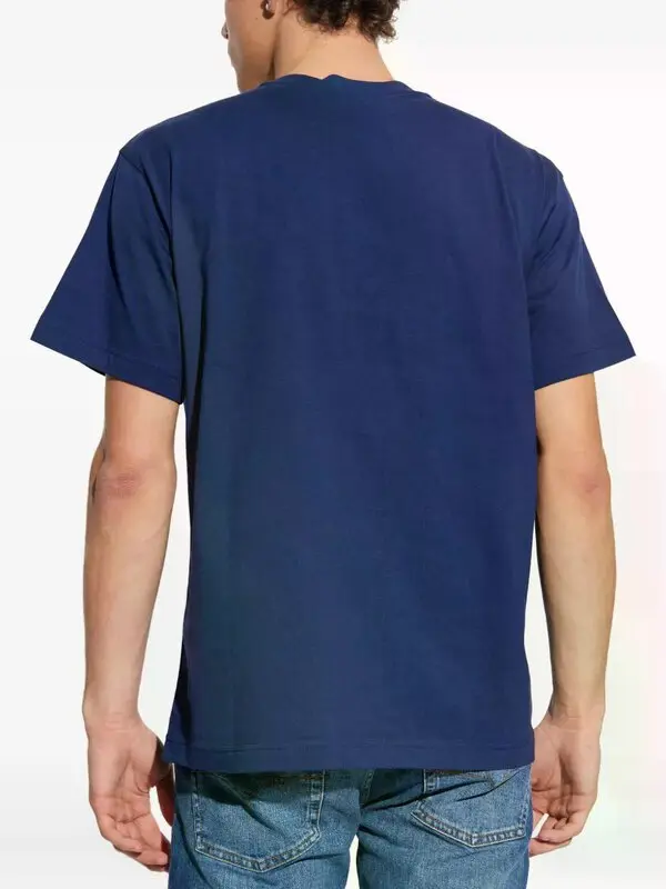 Versace Logo-print T-shirt - Blue