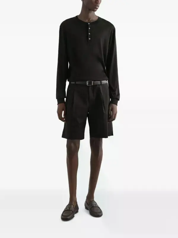 Dolce & Gabbana Buttoned Long-sleeve T-shirt