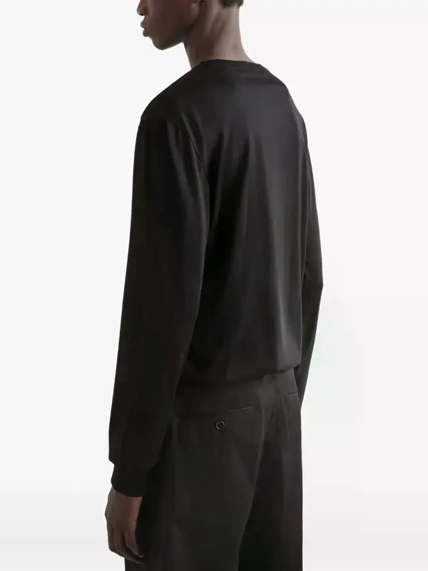 Dolce & Gabbana Buttoned Long-sleeve T-shirt