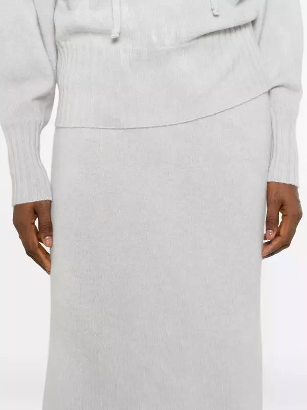 TWINSET Drawstring Waist Maxi Skirt