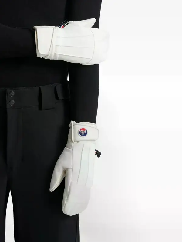 Fusalp Glacier Ski Mittens - White