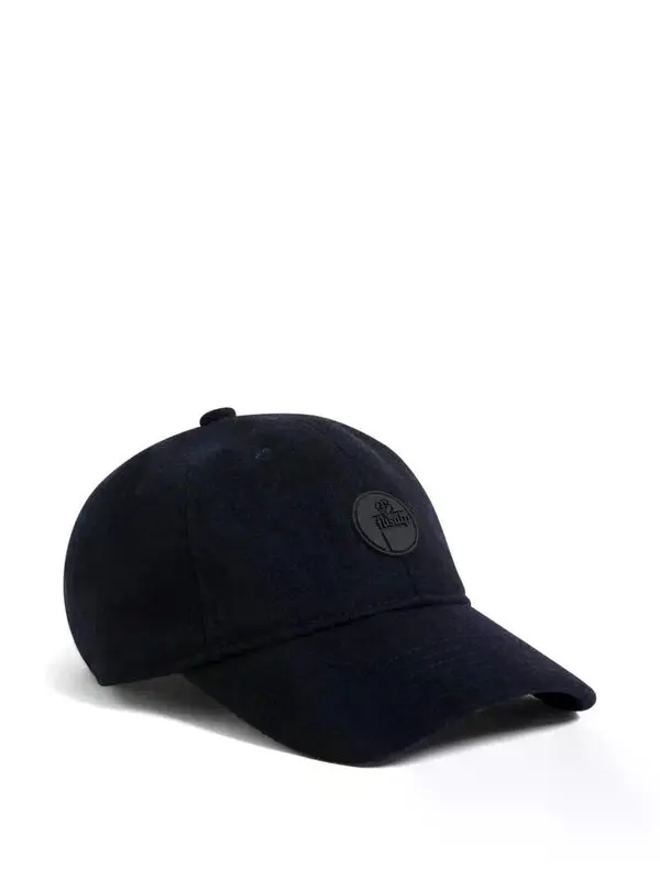 Fusalp Logo-patch Wool Cap - Blue