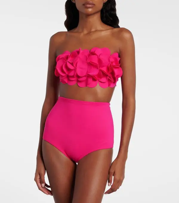 KARLA COLLETTO Tess Bikini Bottoms - Pink