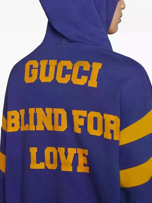 Gucci Blind For Love-print Hoodie