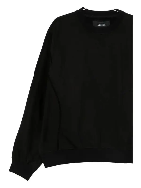 SONGZIO Cut-out Dolman-sleeve Sweatshirt