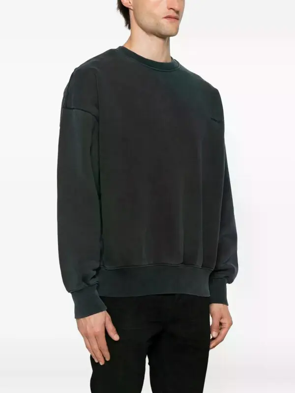 PURPLE BRAND Crew Neck Long Sleeve Sweater
