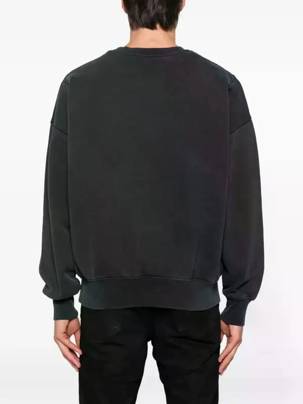 PURPLE BRAND Crew Neck Long Sleeve Sweater