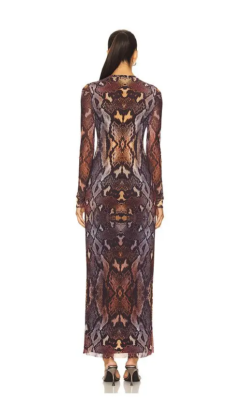 AFRM Didi Maxi Dress - Brown