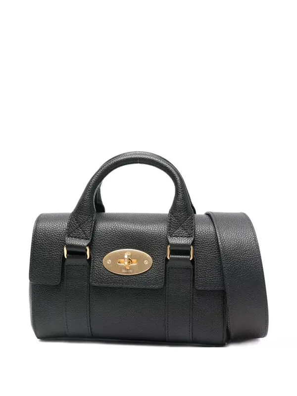 Mulberry Turnlock Top Leather Tote Bag