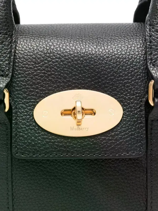 Mulberry Turnlock Top Leather Tote Bag