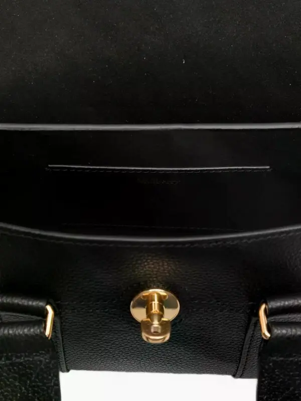 Mulberry Turnlock Top Leather Tote Bag