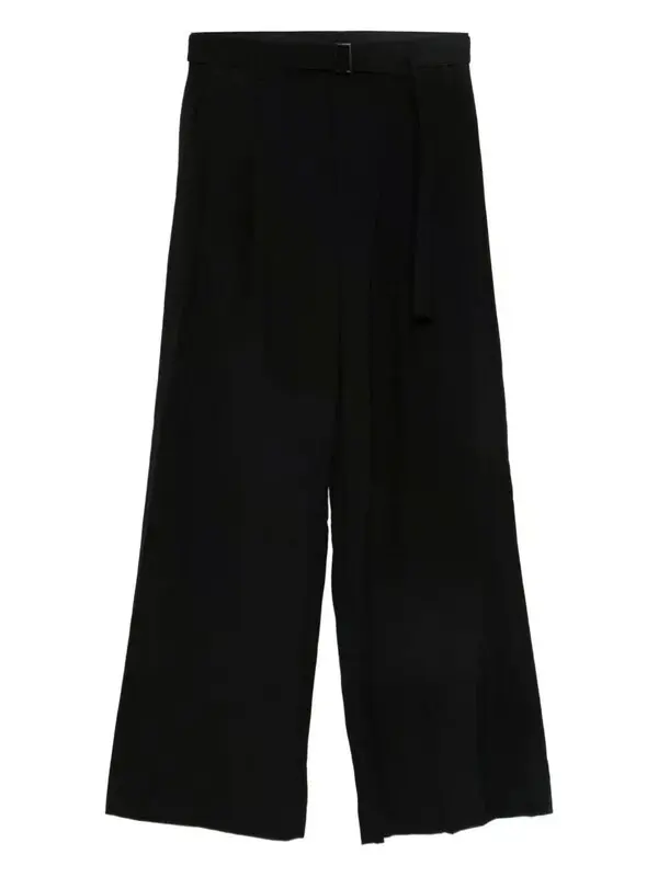 JUUN.J Belted Wool Blend Trousers