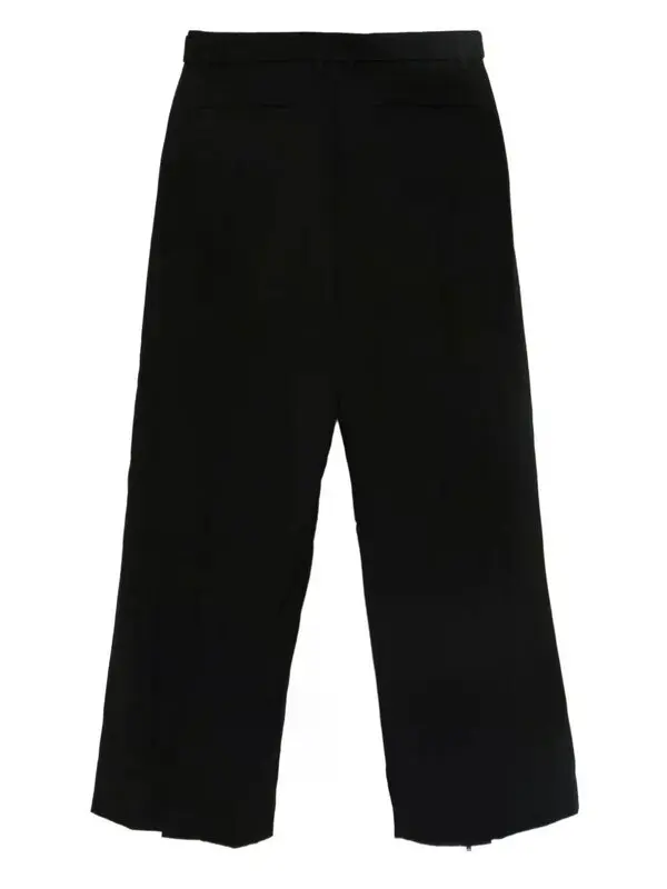 JUUN.J Belted Wool Blend Trousers