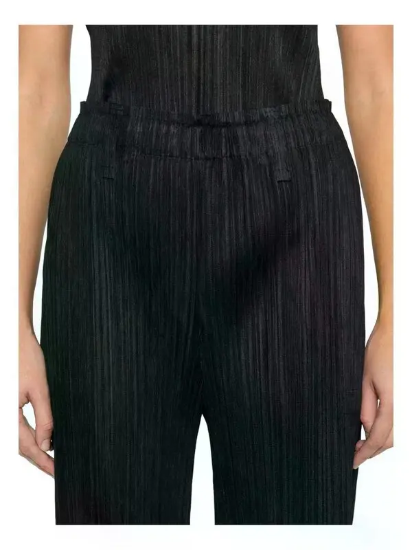 Issey Miyake Wide Leg Pleated Trousers