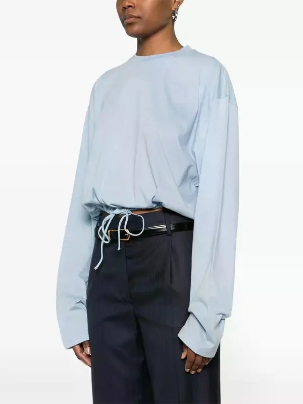 Prada Drawstring-hem T-shirt