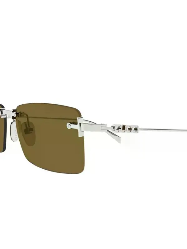 Gucci Tone Rectangle Sunglasses