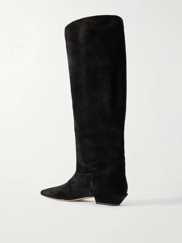 Paris Texas Bettina Suede Knee High Boots